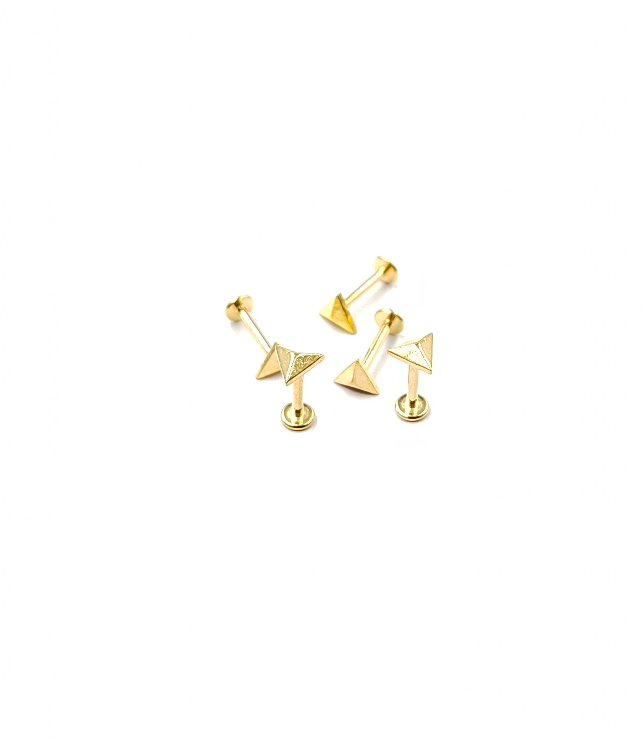 Piercing acier triangle – M&F Paris